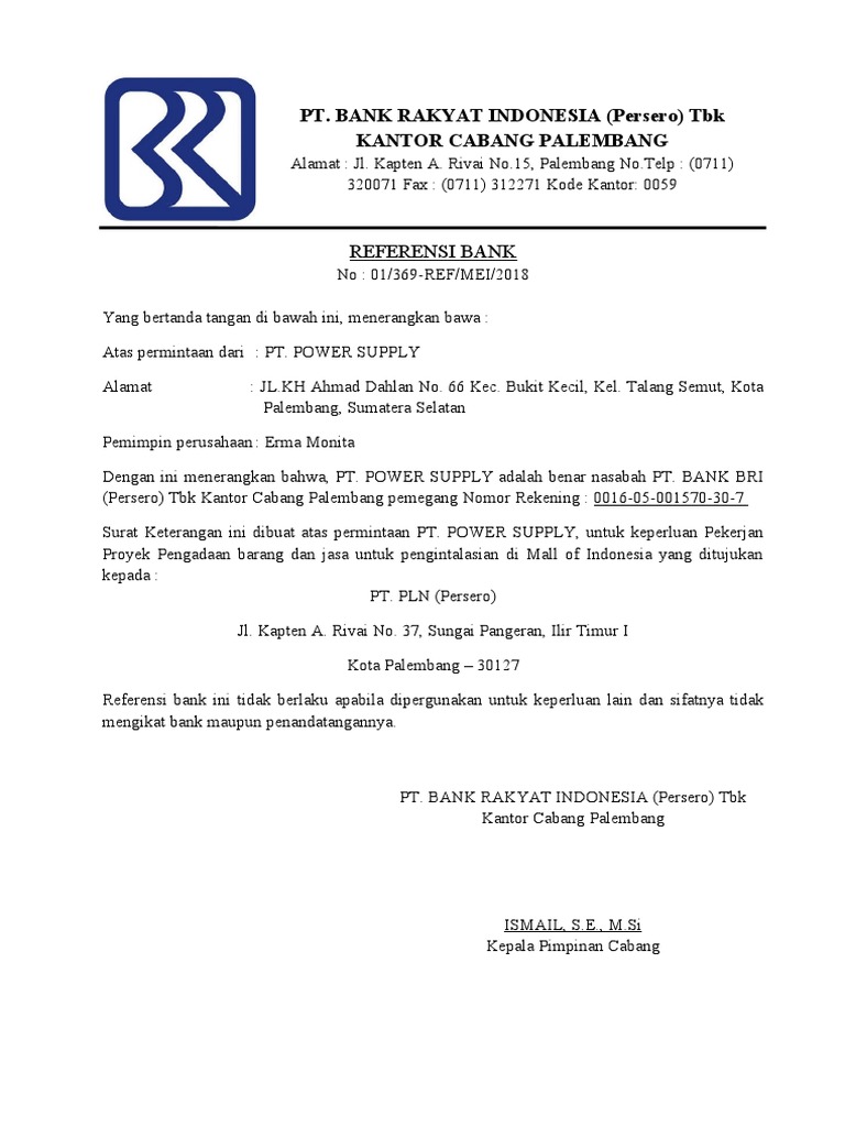 Referensi Bank | PDF
