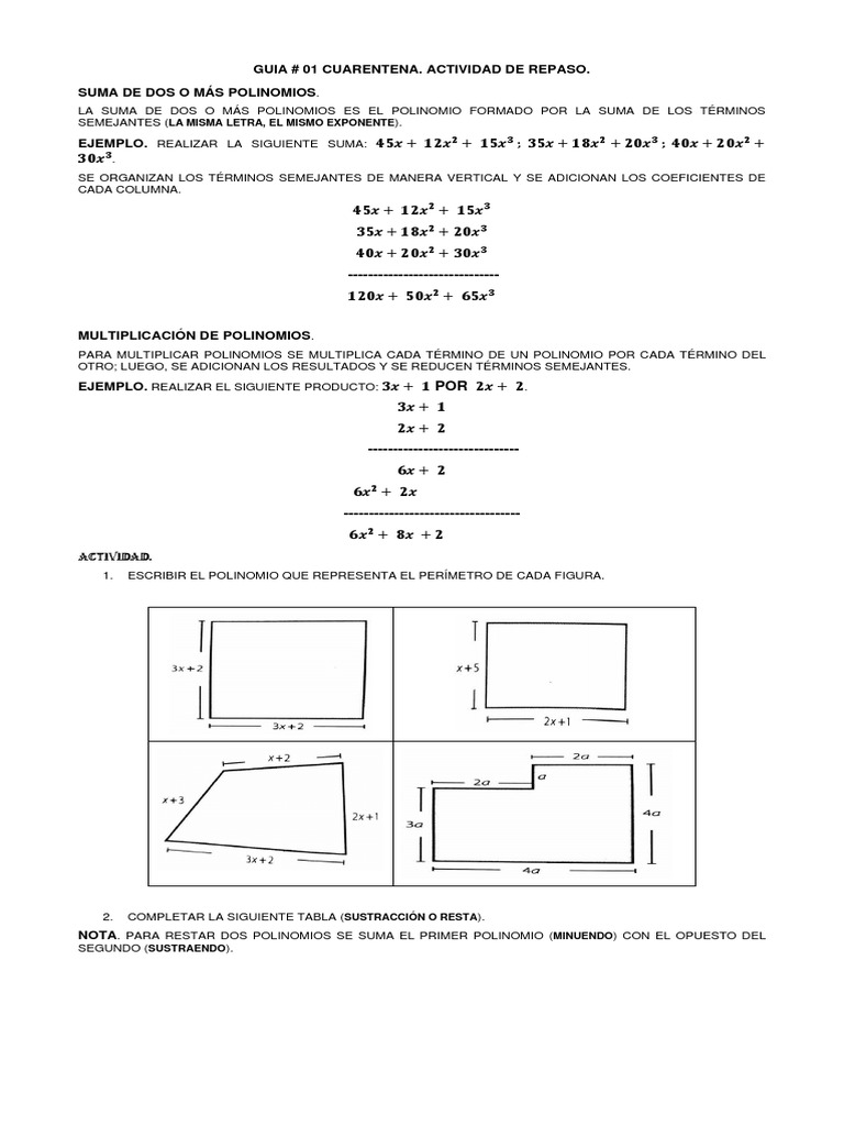 Actividad Cuarentena 0108205 PDF | PDF