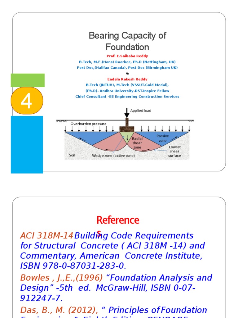 Bearing Capacity Shallow Foundations | PDF | Mechanical Engineering ...