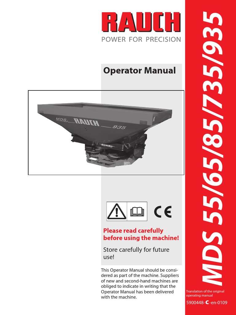 Operator Manual: Please Read Carefully Before Using The Machine! | PDF ...