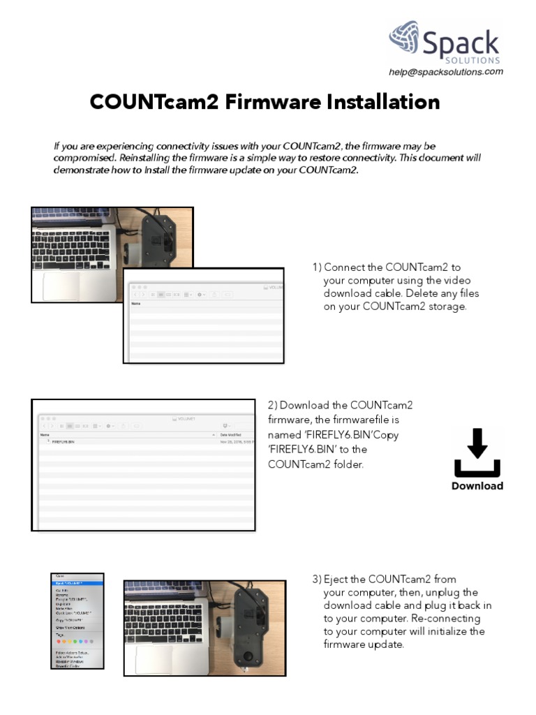 Countcam 2 Firmware SpackSol-update PDF | PDF | Computer File | Utility ...