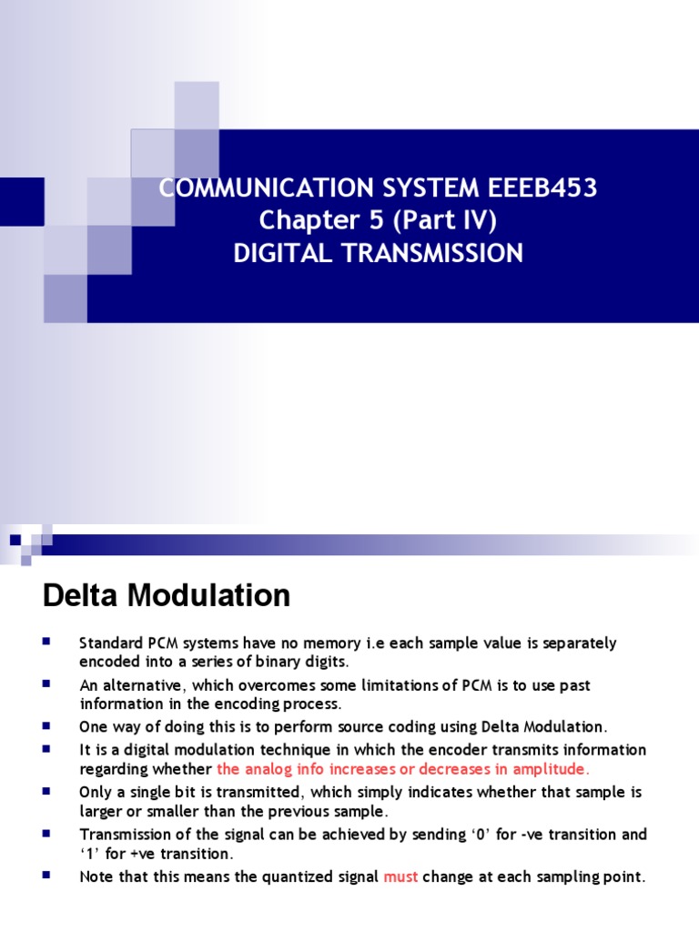 Digital Transmission Techniques | PDF | Sampling (Signal Processing) | Data Transmission