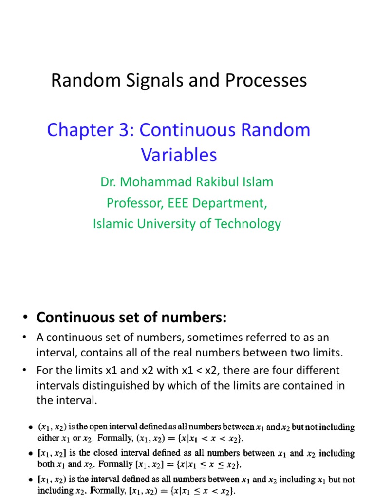 Chapt 3 PDF | PDF | Normal Distribution | Random Variable
