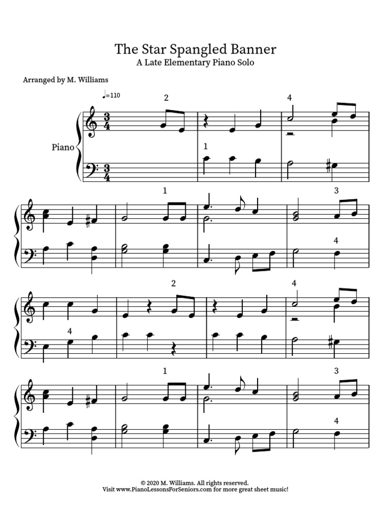 The Star Spangled Banner | PDF