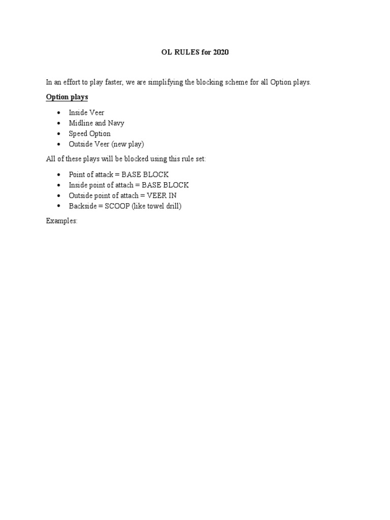 Blocking Rules | PDF