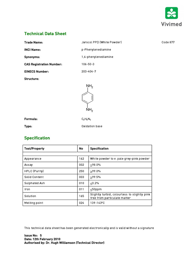 Jarocol PPD (White Powder) | PDF