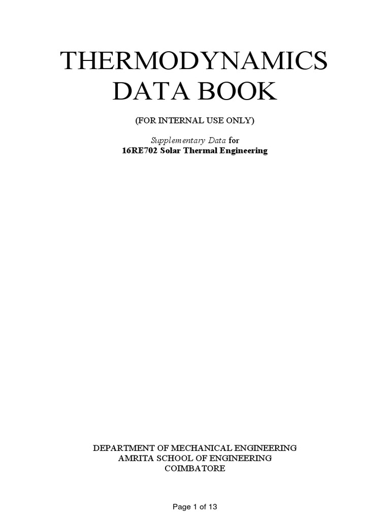 Data Book PDF | PDF