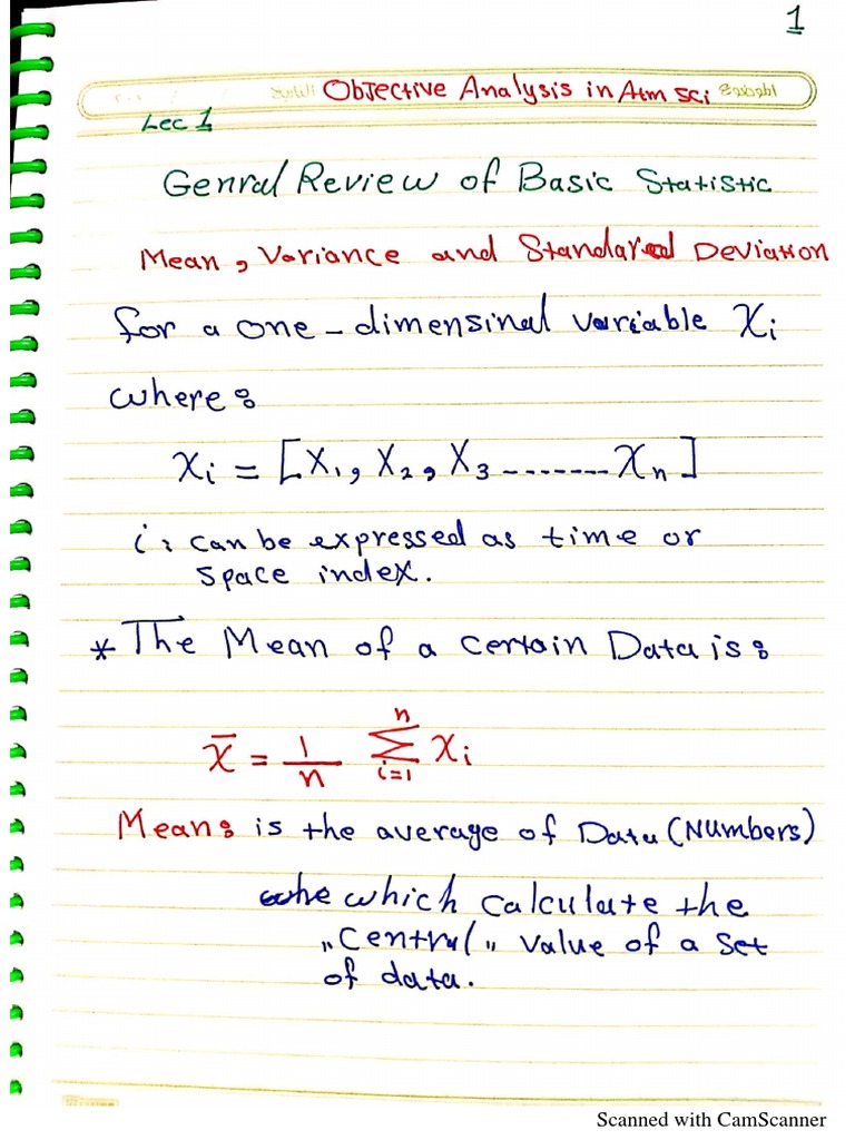 Objective Analysis | PDF