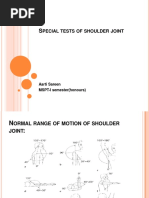 Speeds Test Supraspinatus Test Whipple Test Yergasons Test | PDF ...