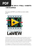 Labview Manual Alumnos 2024 | PDF | Ingeniería de software | Ciencias de la Computación