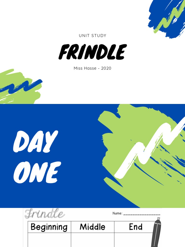 Frindle Daily Slideshow | PDF | Reading Comprehension