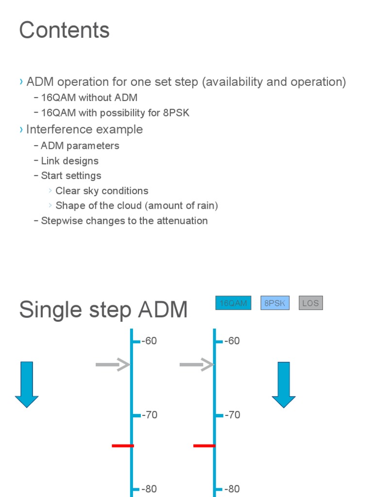ADM Operation For One Set Step (Availability and Operation) | PDF ...
