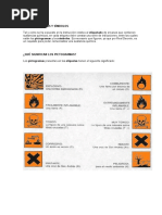 Símbolos de Seguridad en Un Laboratorio | PDF | Agua | Amoníaco