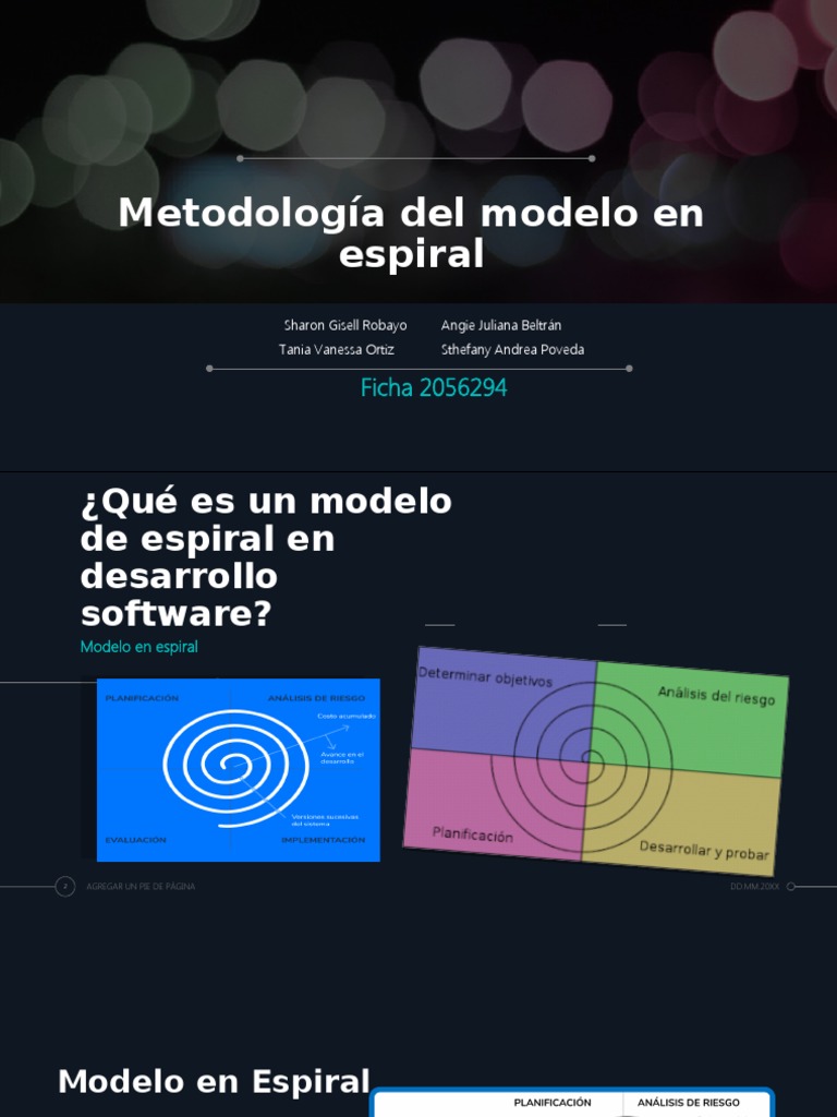 Metodología Del Modelo en Espiral | PDF | Software | Ingeniería Informática
