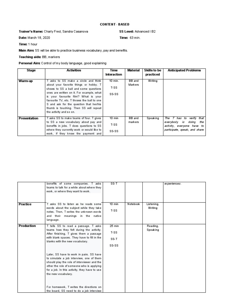 Advanced Business Vocabulary Lesson | PDF | Vocabulary | Semiotics