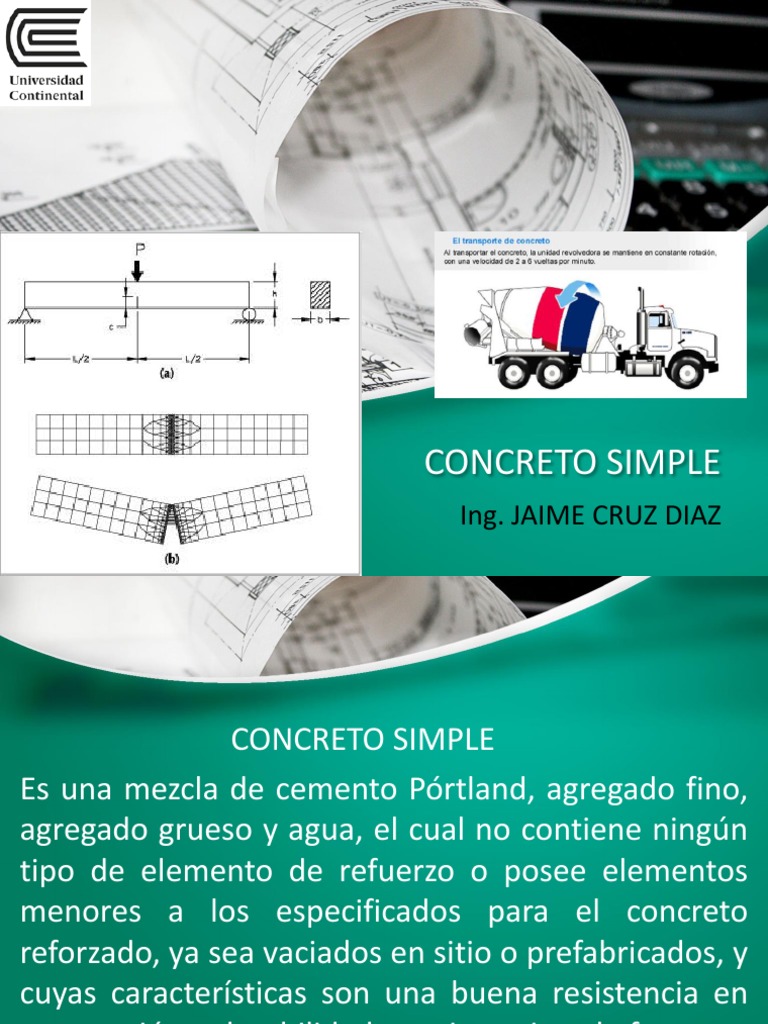 Concreto Simple y su Aplicación en Cimentaciones | PDF | Fundación ...