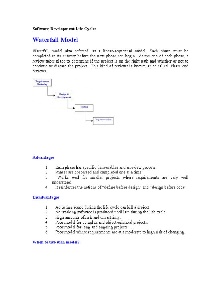 Software Development Life Cycles | PDF | Software Prototyping | Prototype