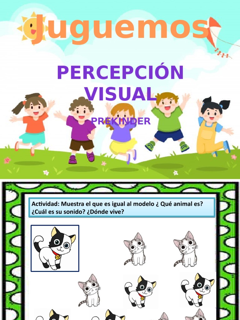 Percepciòn Visual. Prekinder | PDF | Hogar, jardinería y bricolaje