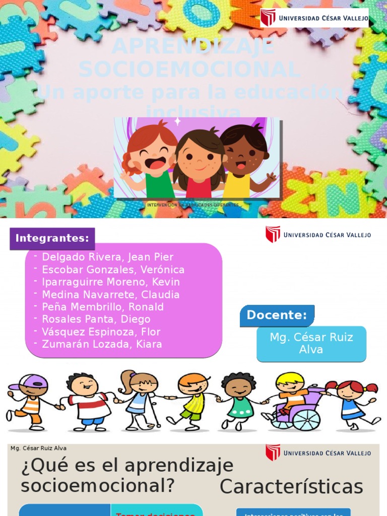 Aprendizaje Socioemocional Inclusivo | PDF | Las emociones | Empatía
