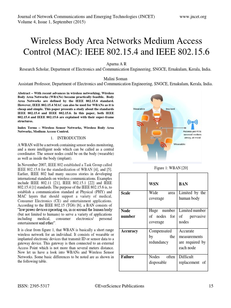 802.1.4 and 802.15.6 PDF | PDF | Computer Network | Network Topology