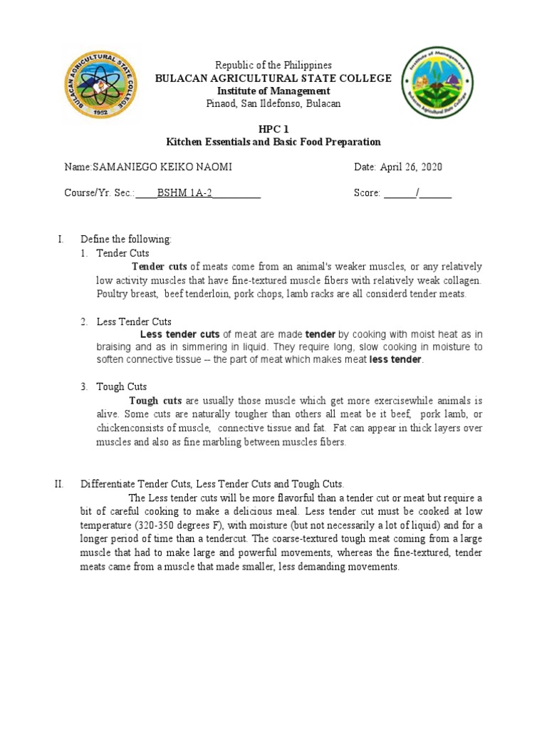 Understanding Meat Cuts: Differentiating Tender, Less Tender, and Tough ...