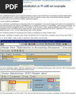Substitution Rule (User Exit) in FI - FB60 or Manage Supplier Invoices ...