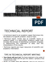 Technical Report Writing Guidelines | PDF | Citation | Apa Style