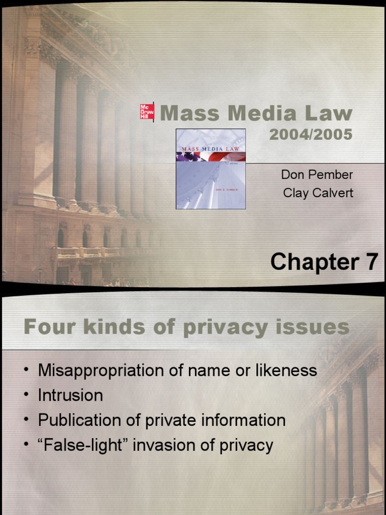 Types of Privacy Invasion Explained | PDF | Right To Privacy | Privacy