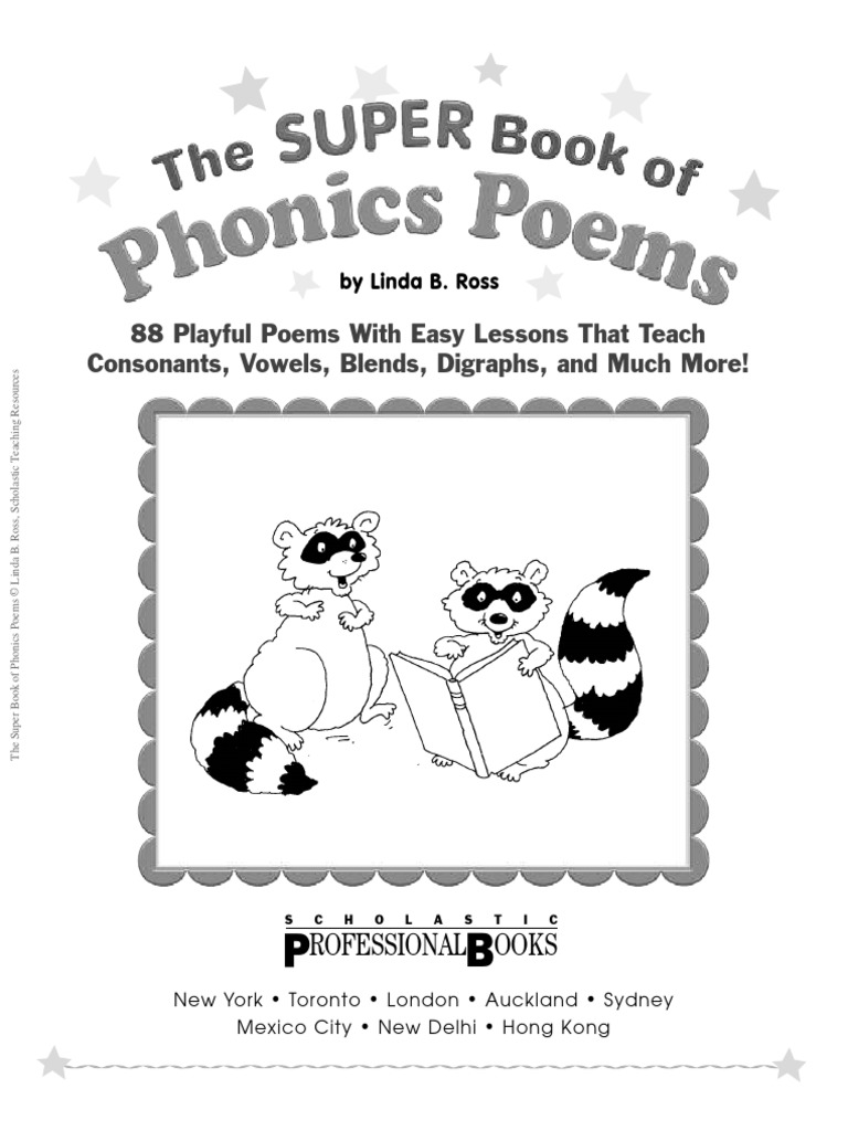 The Super Book of Phonics Poetry | PDF | Phonics | Poetry