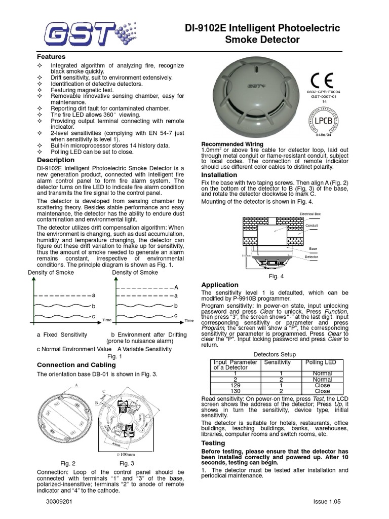 Honeywell Industrial Smoke Detectors Conventional Detection Devices ...