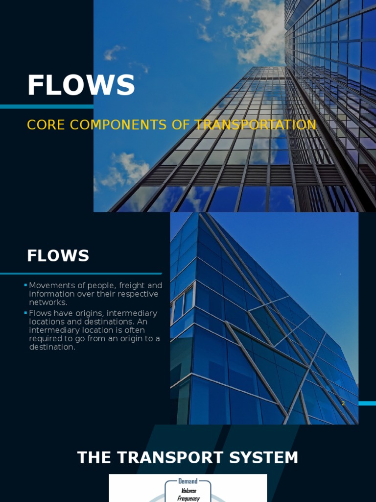 Core Components of Transportation Flows | PDF | Cargo | Transport