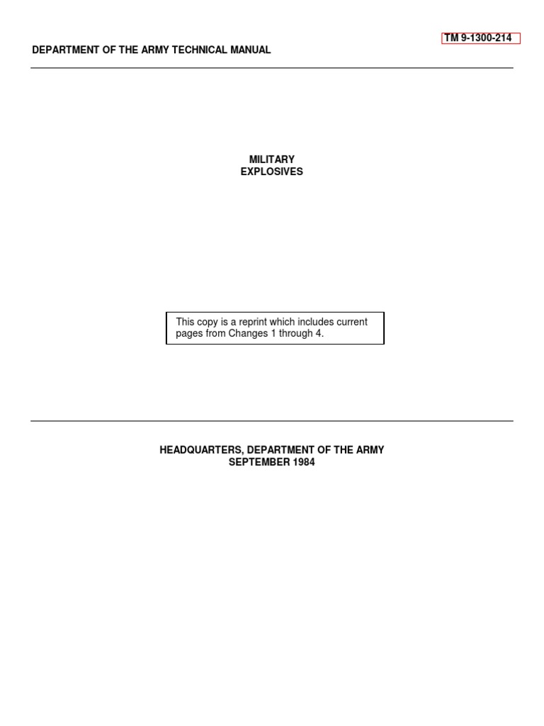 Military Chemistry) | PDF | Gunpowder | Shell (Projectile)