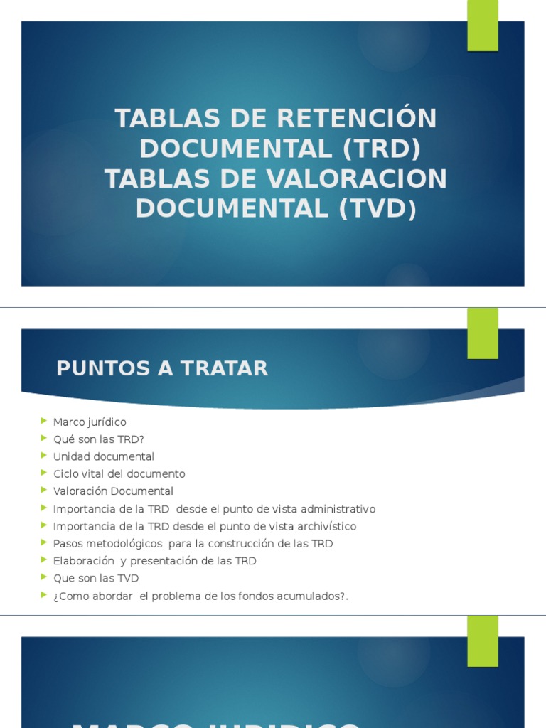 Expoocision 3 TRD-TVD | PDF | Science | Ciencia y Tecnología