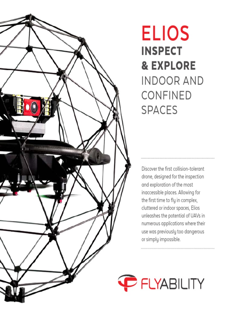 Elios Brochure | PDF | Unmanned Aerial Vehicle | Telemetry