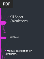 Kill Sheet Calculation Steps, Formulas & Calculators - Drilling Manual ...