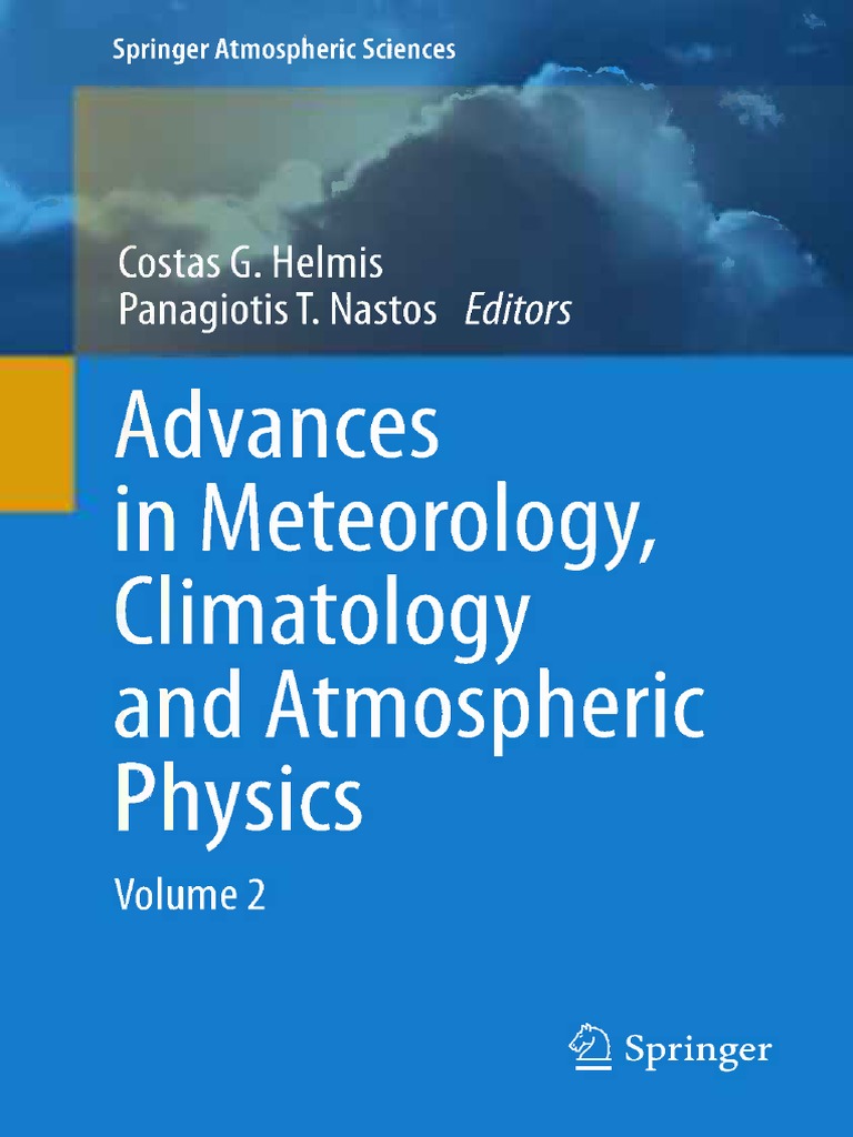 Advances in Meteorology, Climatology and Atmospheric Physics PDF | PDF ...
