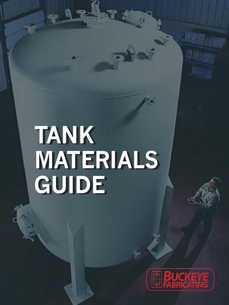 Tank Materials Guide - 2015 Dec 9 PDF | PDF | Stainless Steel | Fiberglass