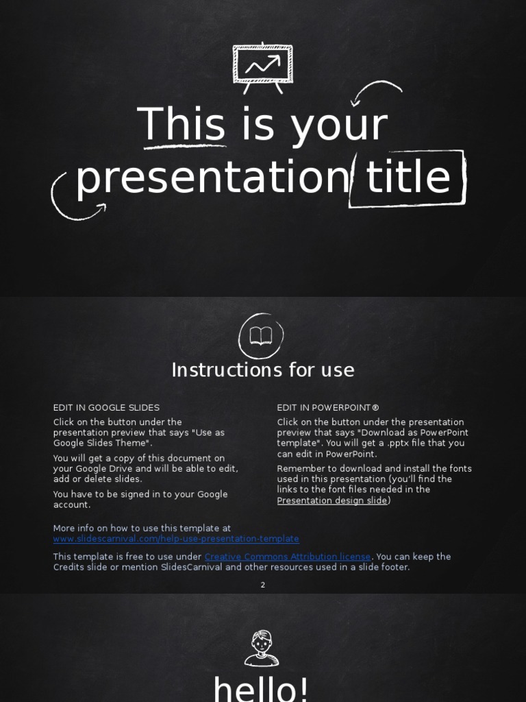 Ursula SlidesCarnival | PDF | Color | Blue