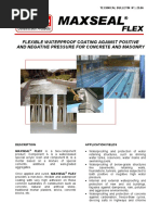 Deepseal 201 Specification | PDF | Concrete | Cement