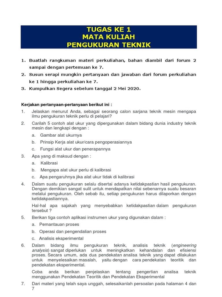 Pengukuran Teknik Daffa | PDF
