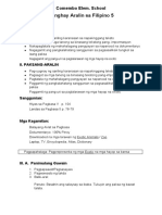 Detailed Lesson Plan in Filipino Grade 5 | PDF