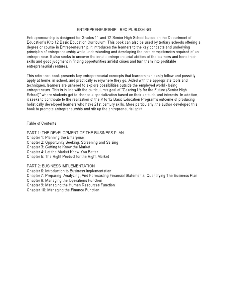 Rex Publishing | PDF