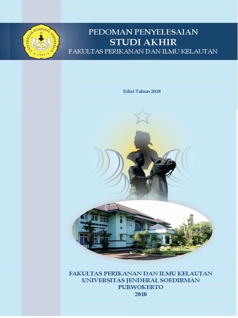 Pedoman Studi Akhir FPIK Unsoed 2018 | PDF