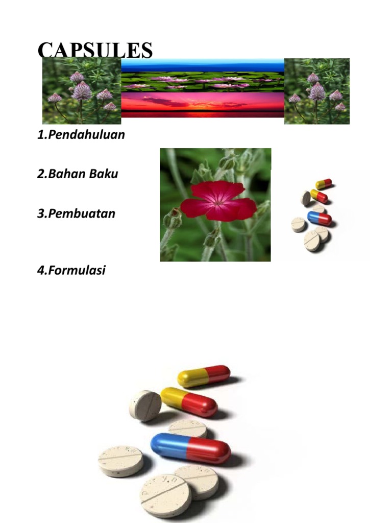 Panduan Lengkap tentang Kapsul Obat | PDF