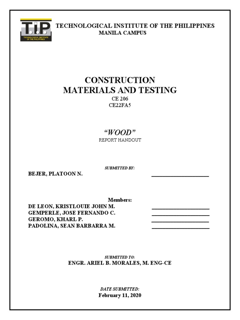 Wood Testing and Mechanical Properties | PDF | Lumber | Wood