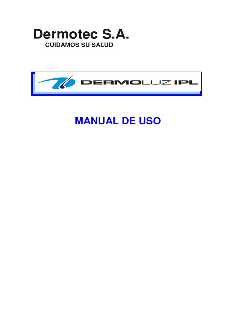 Manual Ipl | PDF | Depilación | Pelo