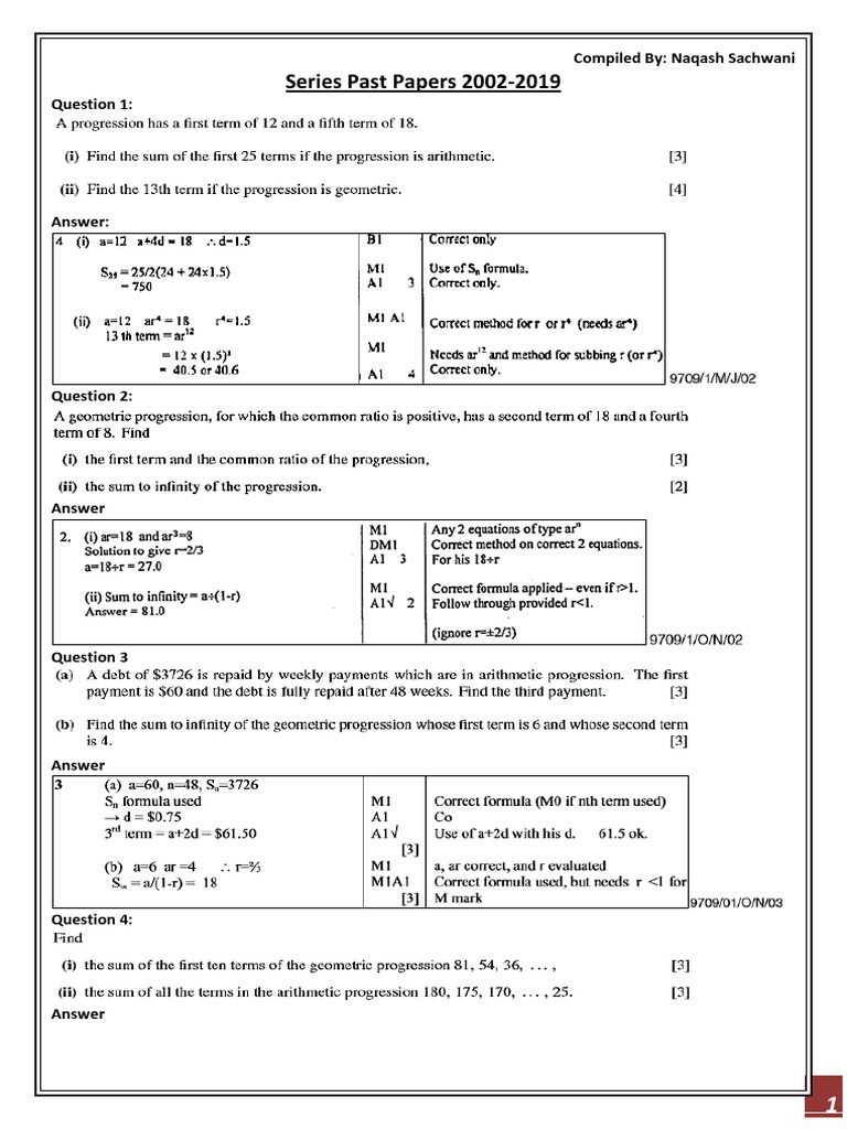 O Levels Add Math Past Papers Book PDF | PDF