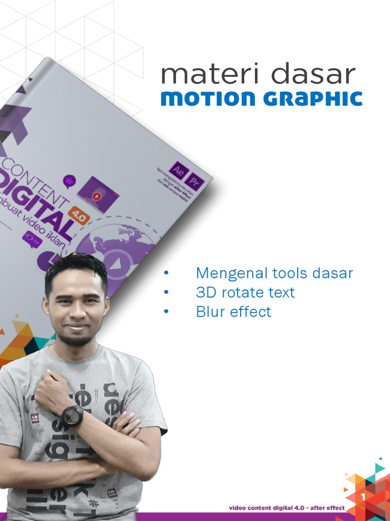 After Effect Learning-Materi Dasar PDF | PDF
