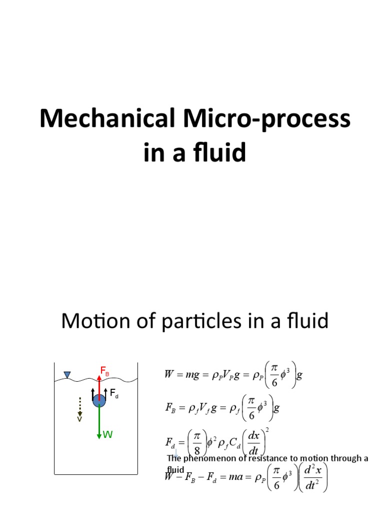Fluid Particle Motion Analysis | PDF | Fluid Dynamics | Viscosity