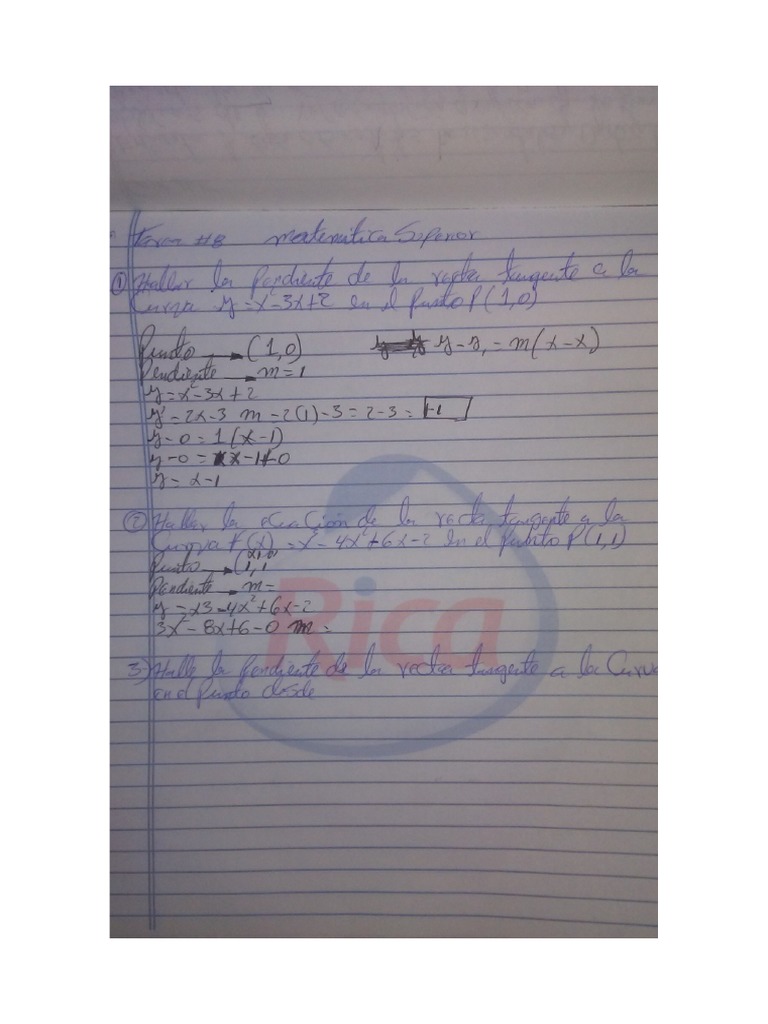 Tarea 8 de Matematica Superior | PDF